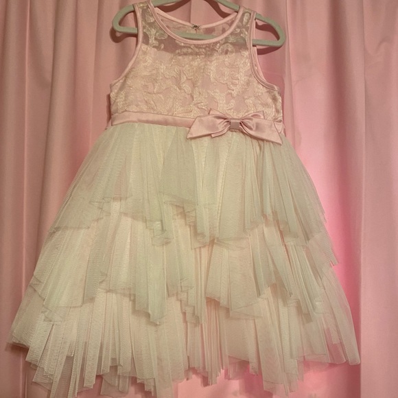 Couture Princess | Dresses | Couture Princess Brand 4t Pink And White ...